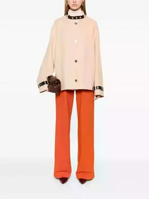 JIL SANDER Belted Cashmere Coat