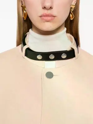 JIL SANDER Belted Cashmere Coat