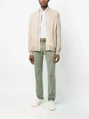 Brunello Cucinelli Candy-stripe Long-sleeve Shirt