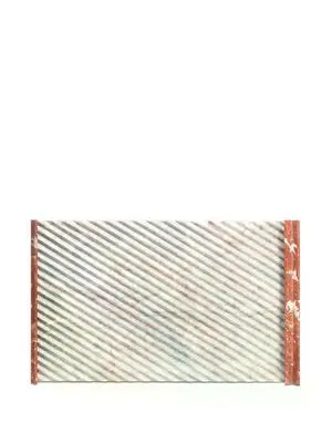 EDITIONS MILANO Large Versi Marble Tray - Red