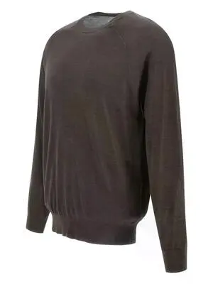 KANGRA Crew-neck Sweater - Brown