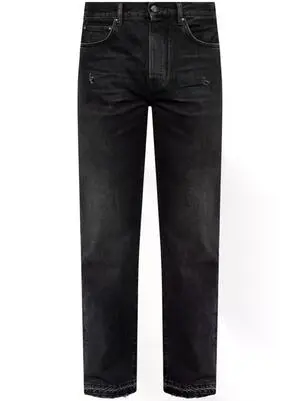 Amiri Mid-rise Straight-leg Jeans