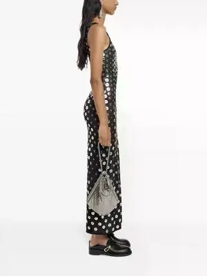 Rabanne Embroidered Long Dress
