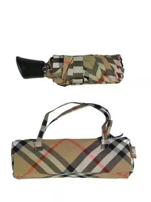 Burberry Check Folding Umbrella