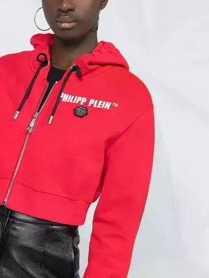 Philipp Plein Crystal-fringe Hoodie