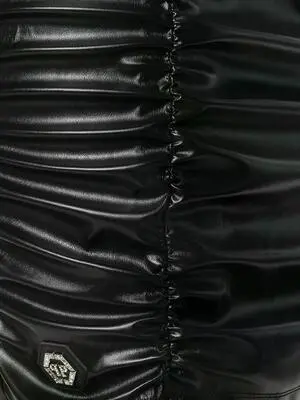 Philipp Plein Ruched Cocktail Dress