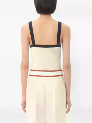 Valentino Garavani Embroidered Virgin Wool Top