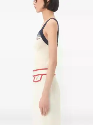 Valentino Garavani Embroidered Virgin Wool Top