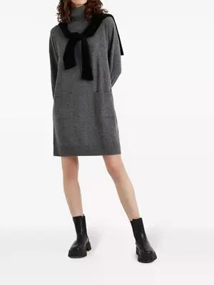 Chinti & Parker Roll-neck Mini Dress