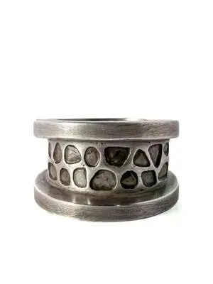 PARTS OF FOUR Chasm Diamond-embellished Ring