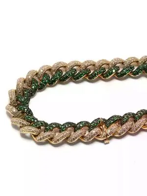 Shay 18k Yellow Diamond Chain-link Bracelet