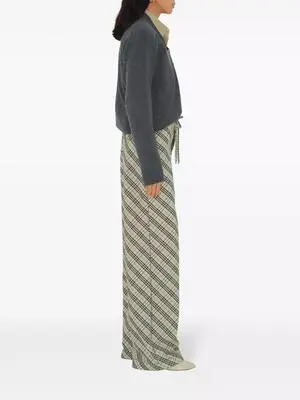 Burberry Vintage Check Cotton Trousers