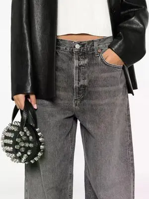 AGOLDE Low-rise Wide Leg Jeans