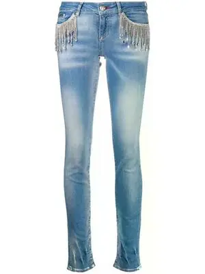 Philipp Plein Embellished Jeans For Women