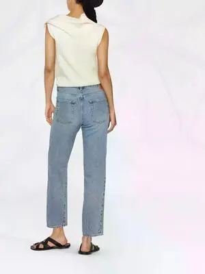 TOTEME Twisted-seam Straight Jeans