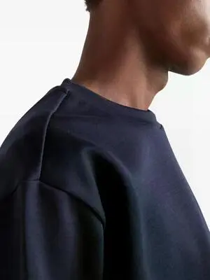 Prada Triangle-logo Sweatshirt - Blue