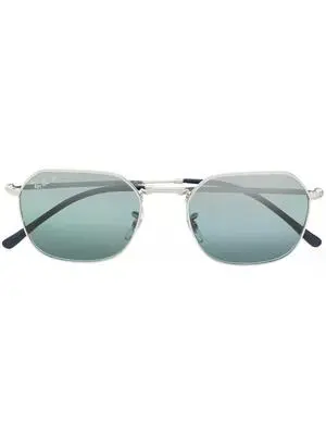 Ray-ban Square-frame Tinted Sunglasses - Silver