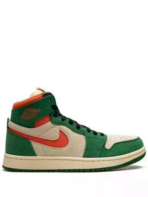 JORDAN Air 1 High Zoom Cmft 2 Pine Sneakers