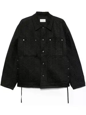 CRAIG GREEN Quilted Jacket With Detachable Waist Belt