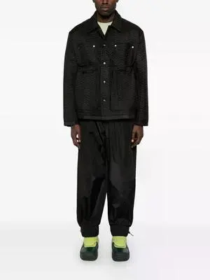 CRAIG GREEN Quilted Jacket With Detachable Waist Belt