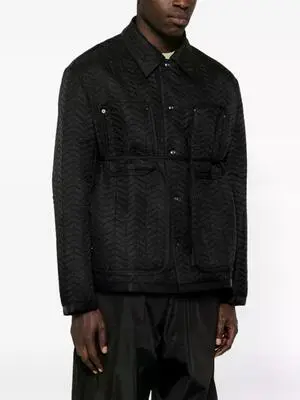 CRAIG GREEN Quilted Jacket With Detachable Waist Belt