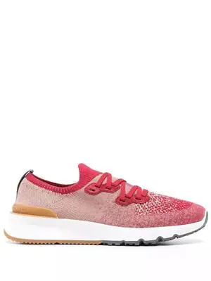 Brunello Cucinelli Speckled Low-top Sneakers