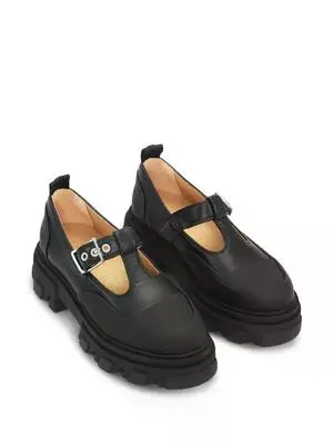 GANNI Cleated Mary Jane Shoes