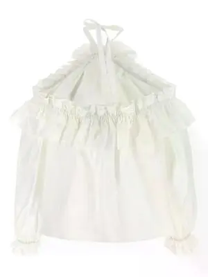 Carolina Herrera Off-shoulder Blouse