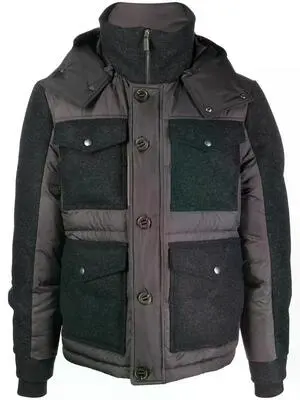 Canali Hooded Padded Jacket