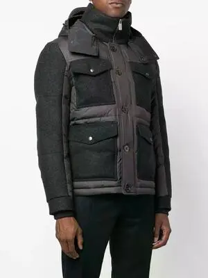 Canali Hooded Padded Jacket