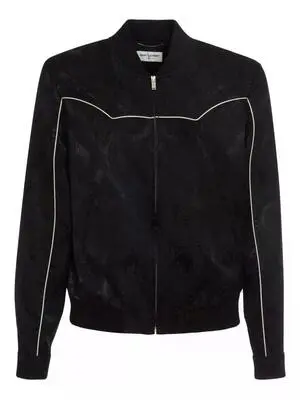 Saint Laurent Paisley-print Bomber Jacket