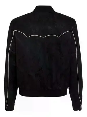 Saint Laurent Paisley-print Bomber Jacket