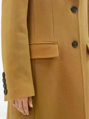 MSGM Notched-lapel Button-fastening Coat
