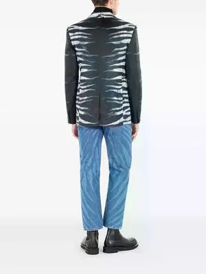 Roberto Cavalli Zebra-print Blazer