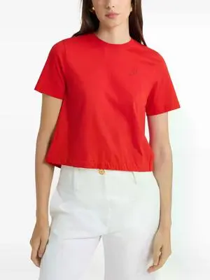 PATOU Open-back T-shirt - Red