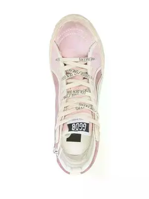 GOLDEN GOOSE Slide High-top Suede Sneakers