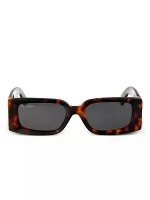 Off-White Roma Tortoiseshell-effect Sunglasses - Brown