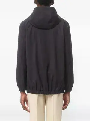 Valentino Garavani Vlogo-patch Hooded Jacket
