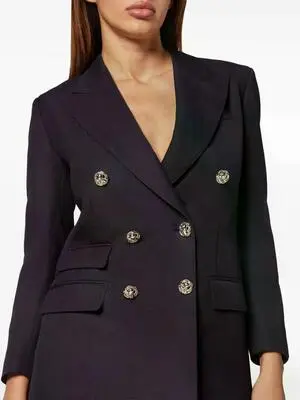 Philipp Plein Double-breasted Wool Blazer