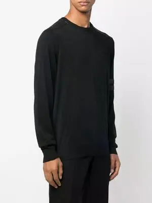 BILLIONAIRE Snakeskin-effect Fine-knit Jumper