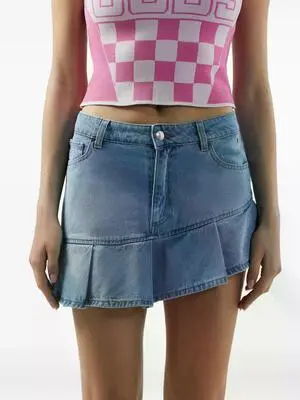 Gcds Pleated Miniskirt