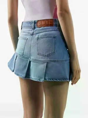 Gcds Pleated Miniskirt