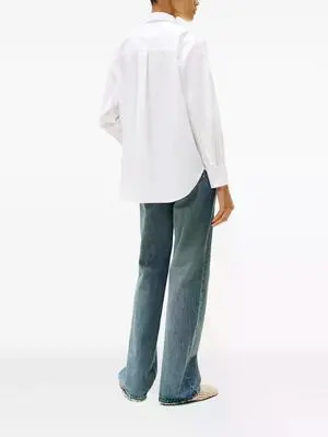 Tommy Hilfiger Embroidered-logo Flag Shirt