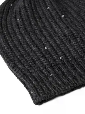Brunello Cucinelli Chunky Knit Beanie Hat