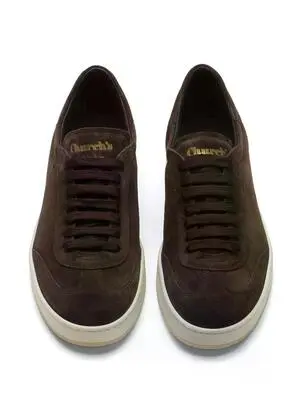 Church's Suede Lace-up Sneakers - Brown