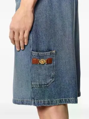 Versace Medusa Biggie Denim Shorts