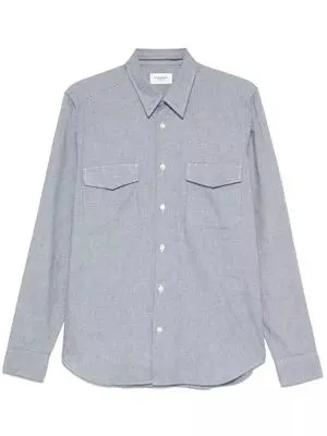 TINTORIA MATTEI 954 Dogtooth-pattern Shirt