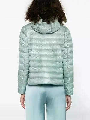 Herno Padded Jacket With Drawstring Hood - Blue