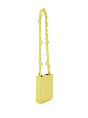 JIL SANDER Tangle Small Leather Crossbody Bag - Yellow