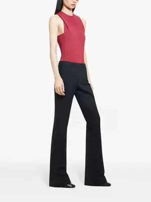 COURREGES Illusion Hooded Bodysuit - Red